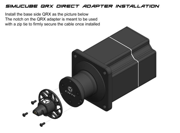 QRX Simucube Adapter - Cube Controls - Sim Racing Hardware