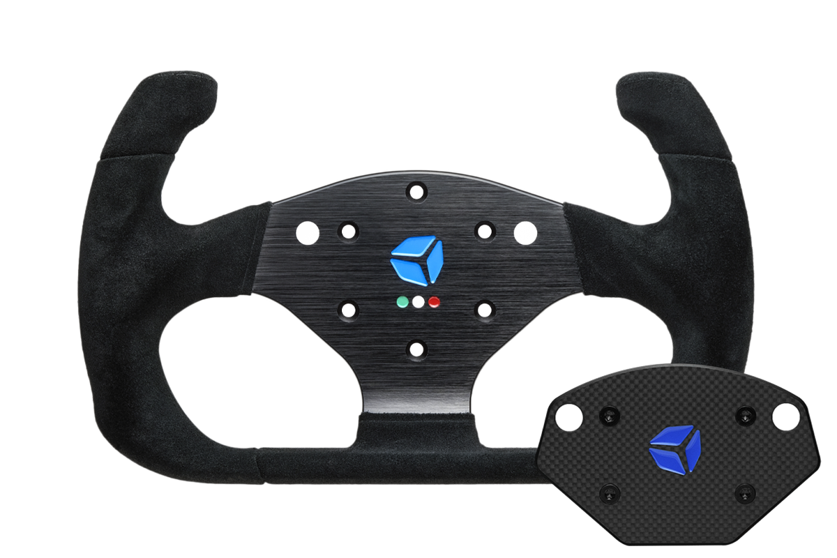 GT-Zero Rim + GTPROV2 Zero Badge - Cube Controls - Sim Racing Hardware